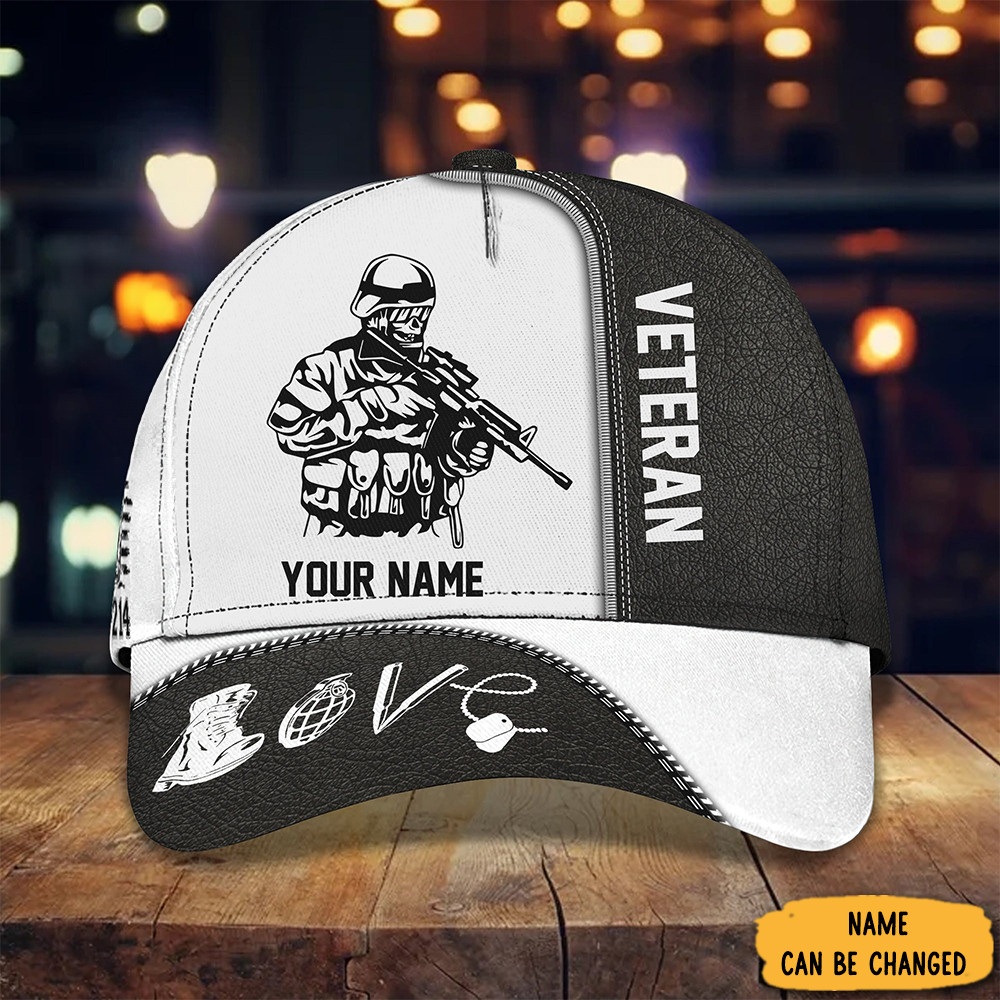 Personalized Love Veteran Hat Gifts That Support Veterans Day 2023 ...