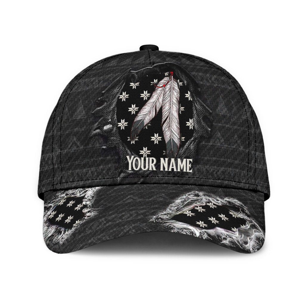 Personalized Name Native American Classic Cap Trucker Hats Custom Hats ...